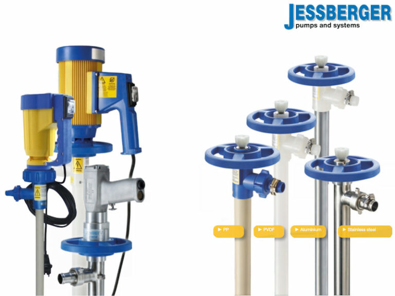 Drum Pumps Jessberger - One model for each application - SPS